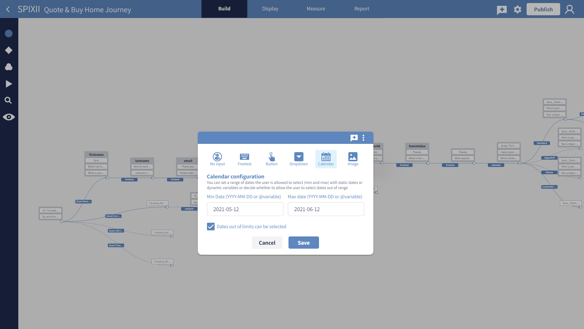 Conversation Builder | Spixii